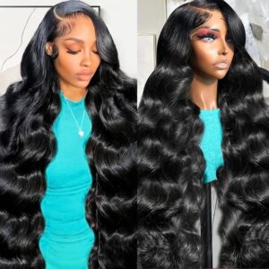 nognut body wave lace front wigs human hair 13x4 frontal wigs human hair hd lace pre plucked wigs for women glueless wigs lace front wigs human hair body wave human hair wig 28 inch