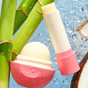 eos FlavorLab Paradise Lip Balm - Coconut Sugarcane | Long-Lasting Hydration | Lip Care for Dry Lips | 2 Pack