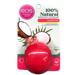 EOS Super Soft Shea Lip Balm, Coconut Milk 0.25 oz (Pack of 3)