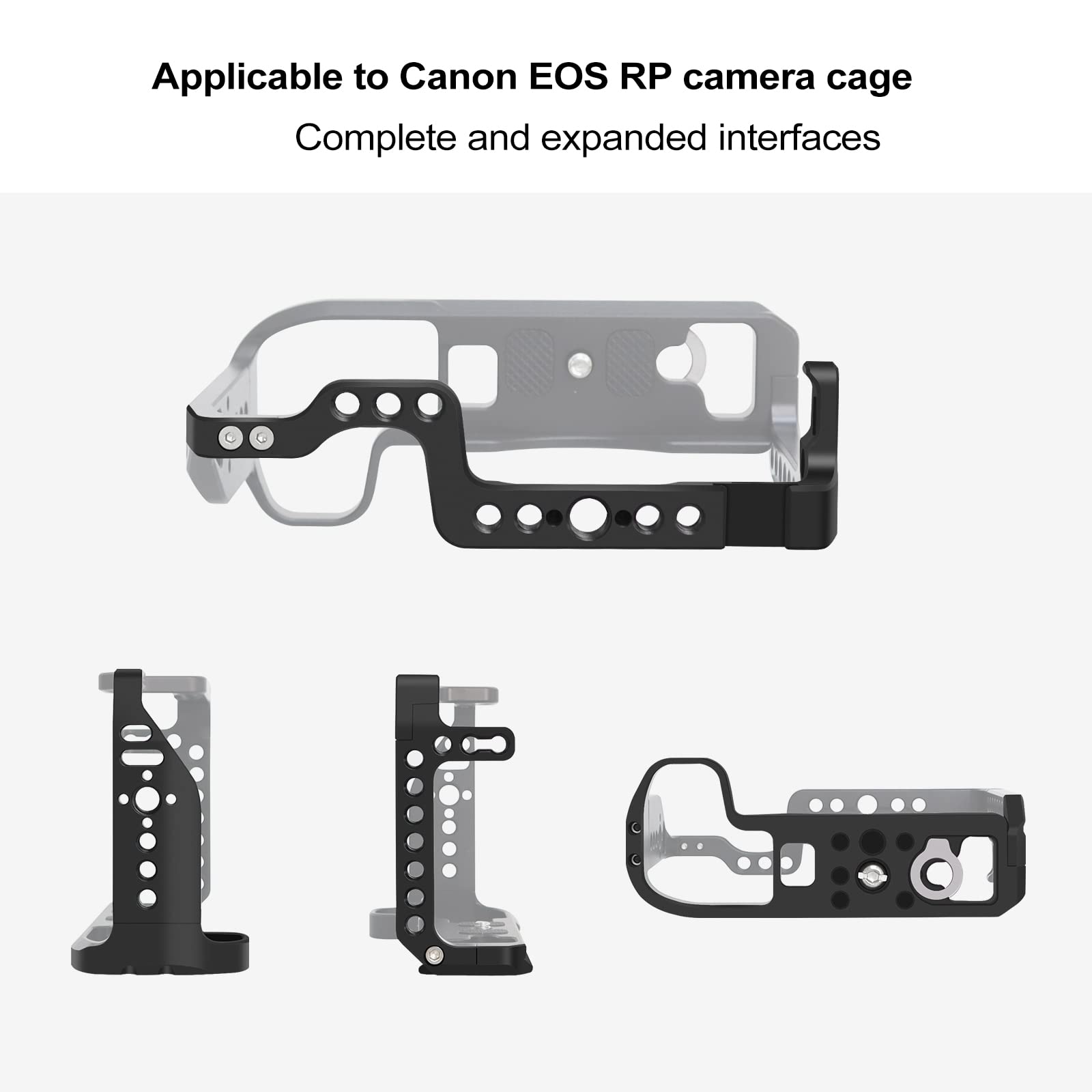 EOS RP Camera Cage, EOS RP Cage for Canon EOS RP Camera Bag Camera Rig Cold Shoe