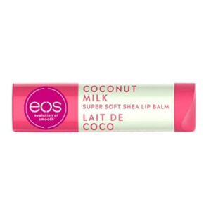 evolution of smooth eos super soft shea lip balm coconut milk