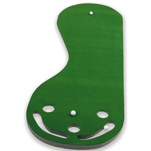 putt-a-bout par 3 holes practice putting green indoor golf mat training aid equipment