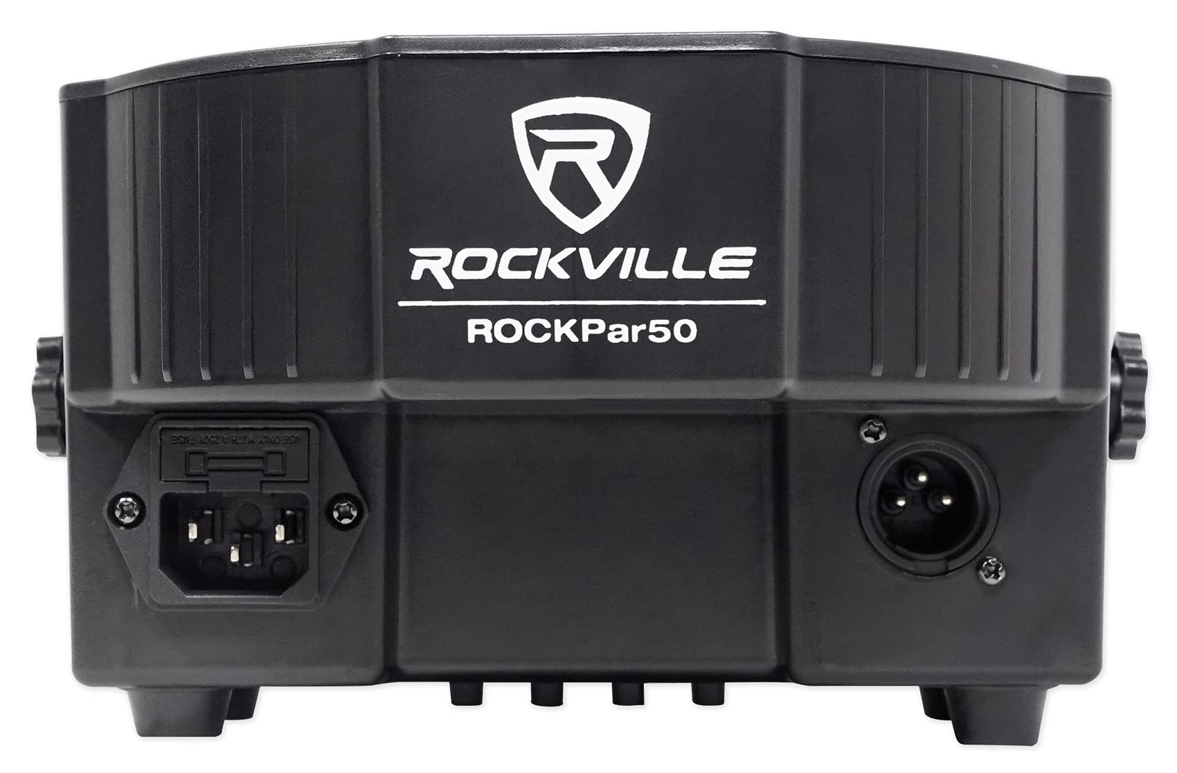 (24) Rockville LED RGB Par Can Wash Light + Dual Bracket Bundle: (1) Lighting Controller + MIDI Control, (1) 25ft 3 Pin DMX Lighting Cable, (23) 10ft 3 Pin DMX Lighting Cables (49 Items)