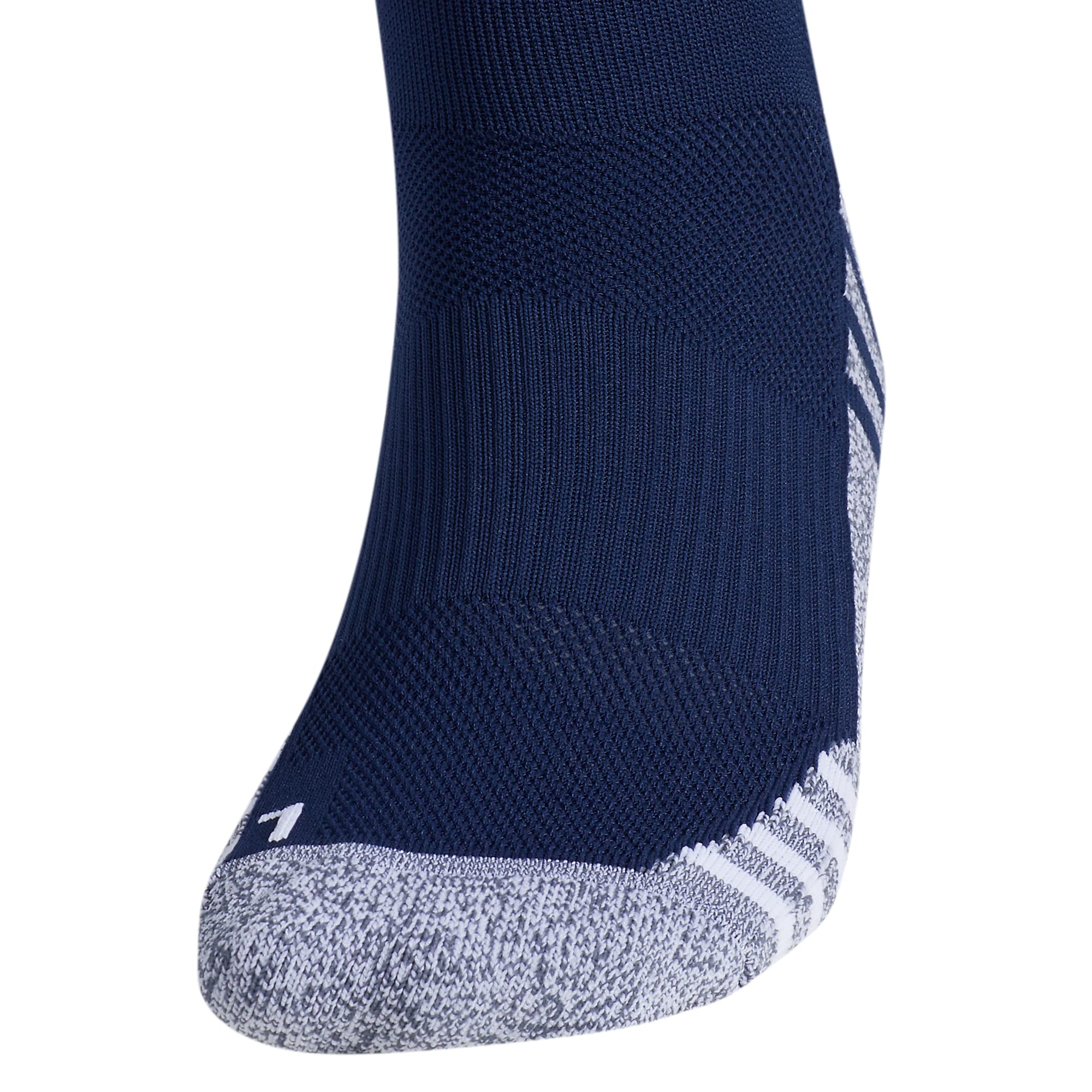 adidas Speed 3 Soccer Socks (1 Pair), Team Navy Blue/White, Medium