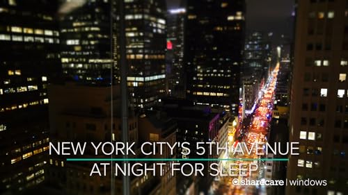 New York City's 5th Avenue at Night for Sleep