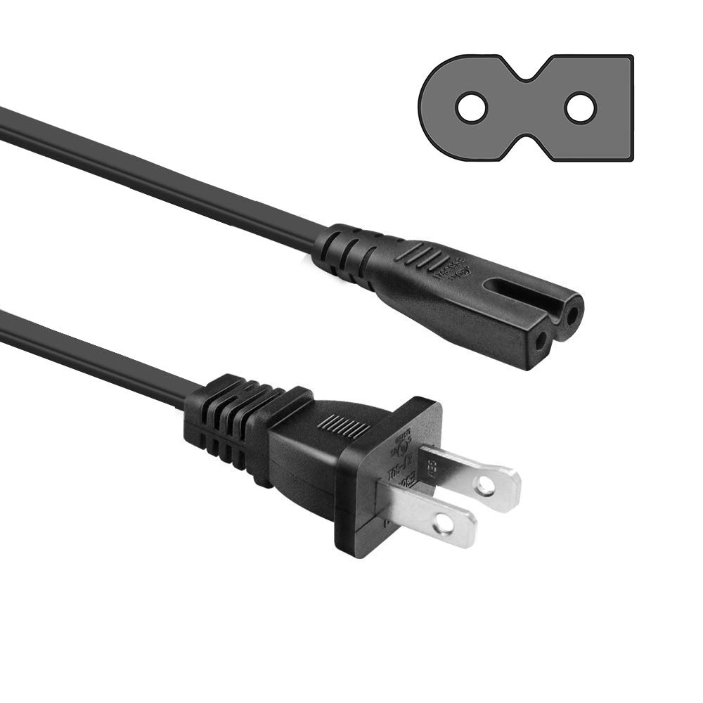 Guy-Tech AC in Power Cord Outlet Socket Plug Cable Lead for Bose Solo TV Sound System Model Number 410376 Set top Box soundbar Sound bar