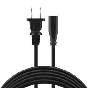 marg 6ft ac power cord cable plug fits for bose ps3-2-1 ps3-2-1 ii ps3-2-1 iii ps321 powered speaker system acoustimass subwoofer