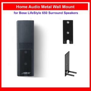 1 Pair Wall Mount Brackets for Bose Lifestyle 650 Home Entertainment System Surround Speakers 700