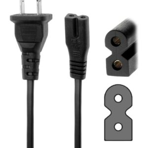 AFKT AC in Power Cord Cable Plug for Bose PS3-2-1 PS3-2-1 II PS3-2-1 III PS321 Powered Speaker System Acoustimass Subwoofer Bose Cinemate 1Sr SR1 SR 1 Digital Home Theater Speaker System