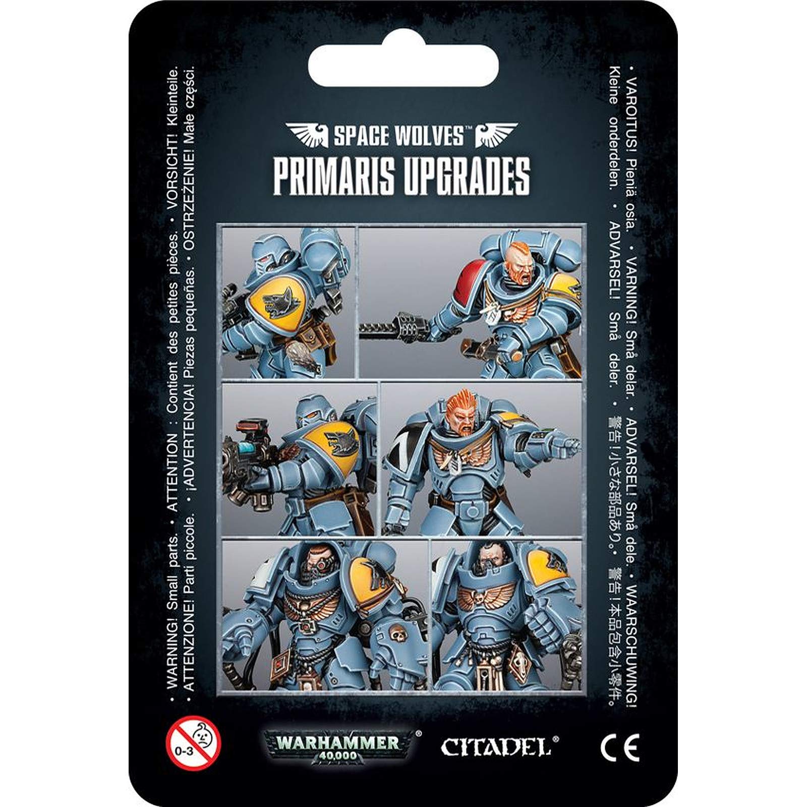 Games Workshop Warhammer 40K: Space Wolves - Primaris Upgrades