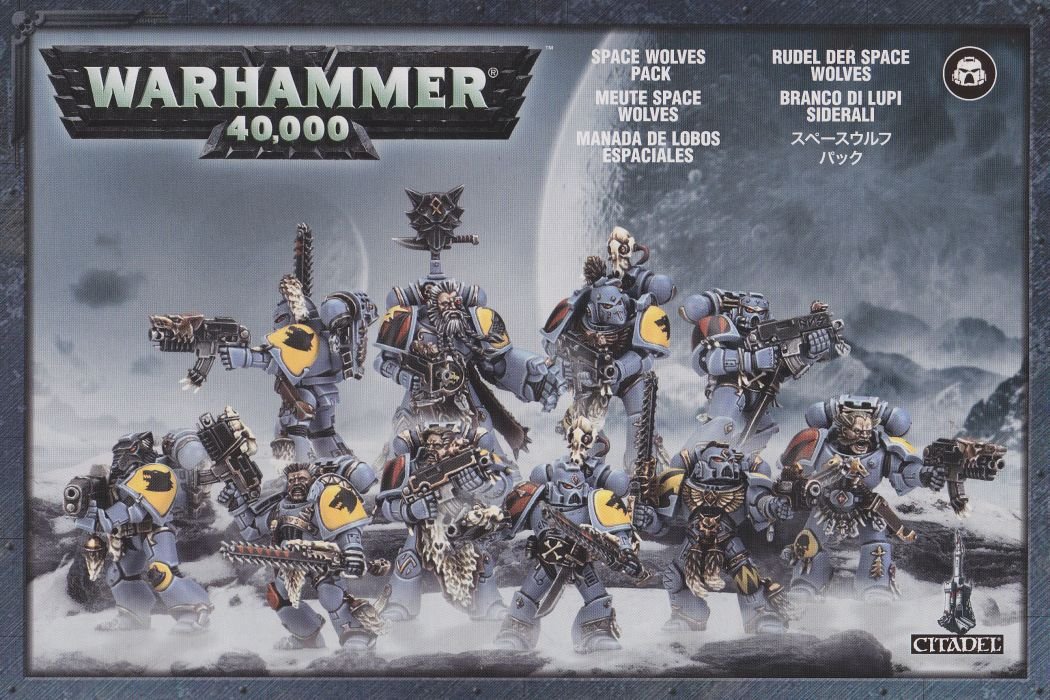 Space Wolves Marine Tactical Pack Warhammer 40k Wolf