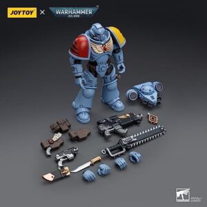 JOYTOY Warhammer 40,000 Action Figure, Space Wolves Intercessors, 4.2inch 1/18 Warhammer 40K Collection Model for Unisex, Adult, Christmas, Birthday Gifts, Ages 15 and Up