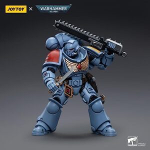 JOYTOY Warhammer 40,000 Action Figure, Space Wolves Intercessors, 4.2inch 1/18 Warhammer 40K Collection Model for Unisex, Adult, Christmas, Birthday Gifts, Ages 15 and Up