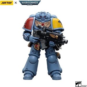 JOYTOY Warhammer 40,000 Action Figure, Space Wolves Intercessors, 4.2inch 1/18 Warhammer 40K Collection Model for Unisex, Adult, Christmas, Birthday Gifts, Ages 15 and Up