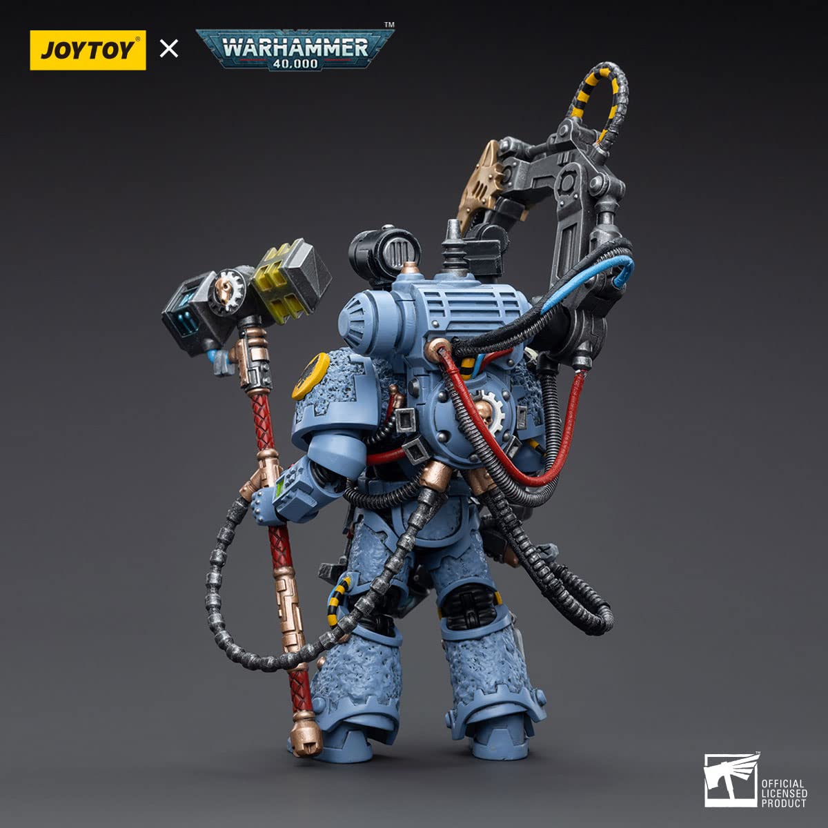 Joytoy Warhammer 40K 1/18 Action Figures Joy Toy Mecha Figure Model Space Wolves Iron Priest Jorin Fellhammer