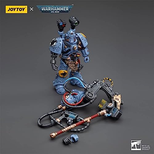 HiPlay JoyToy Warhammer 40K Space Wolves Iron Priest Jorin Fellhammer 1:18 Scale Collectible Action Figure