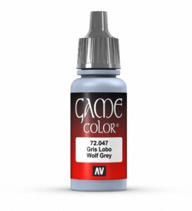 vallejo game color wolf grey paint, 17ml