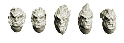 Spellcrow Feral Wolves Space Knights Heads