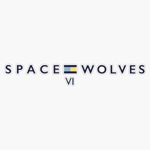 magnet space wolves vi magnetic vinyl sticker decal magnet 5"