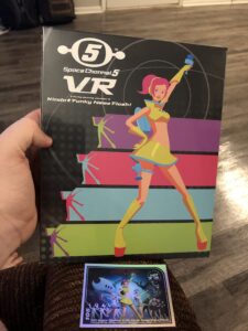 limited run #353: space channel 5 vr kinda funky news flash collector's edition (ps4)