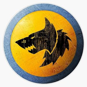 magnet space wolves symbol magnetic vinyl sticker decal magnet 5"