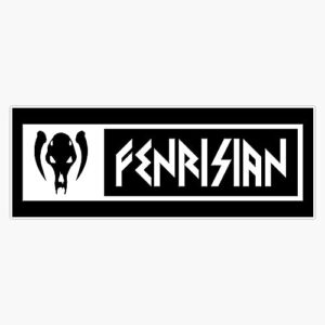 magnet fenrisian - space wolves magnetic vinyl sticker decal magnet 5"