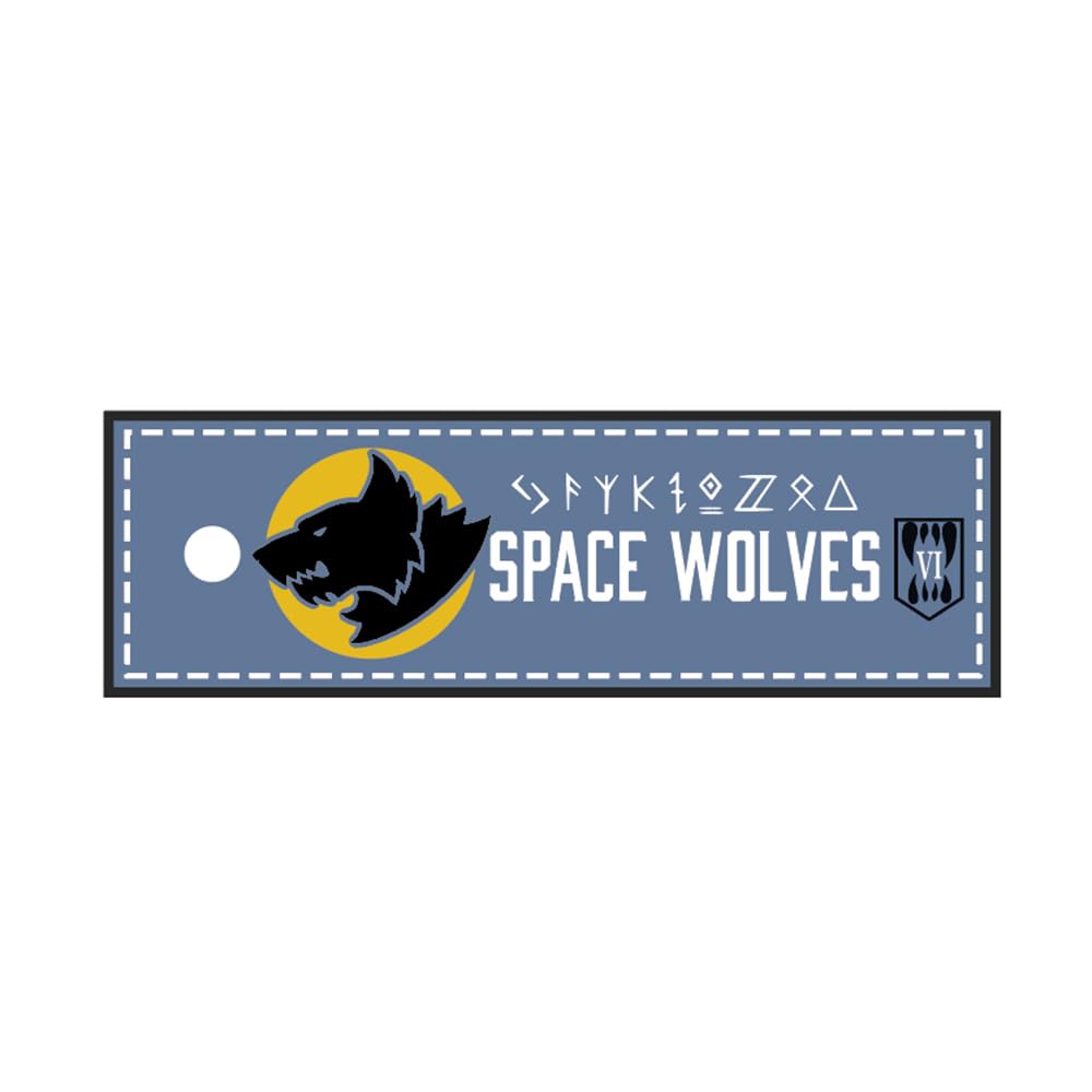 Starforged lmperial Armed Forces Morale Patches Velcro Warhammer 40K WH40 -SpaceWolves