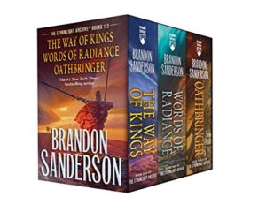 stormlight archive mm boxed set i, books 1-3: the way of kings, words of radiance, oathbringer (the stormlight archive)