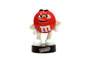 jada toys m&m’s red 4-inch metals die-cast metal figure