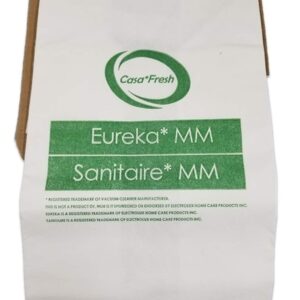 Casa Fresh 24 Pack Eureka MM Micro-Lined Mighty Mite and Sanitaire Allergen Filtration Vacuum Cleaner Bags. Compare To Part 60296C, 60295B, 60295A, 60295C