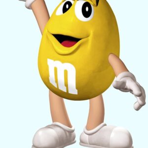 Yellow Milk Chocolate M&M's Candy (1 Pound Bag)