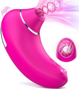 gasevimo vibrator adult sex toys for women - upgraded sex toys sucking vibrators adult toys, 9 sucking & vibrating rose sex toy nipples clitoral stimulator adult toy for female adults couples