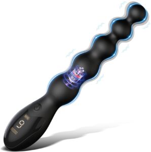 male sex toys anal beads butt plug - adult toys anal toys sex toys for men adult toy sex toy anal vibrators graduated & display design anal toys dildo prostate massager with 9 vibration modes