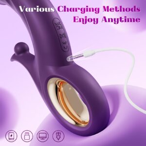 Sex Toys Thrusting Dildo for Women - Adult Toys Thrusting Vibrator with 10 Vibrating 7 Thrusting Modes, G Spot Clitoral Vibrators with Heating, Sex Toy Dildos for Adult Sex Toys & Games Toendi