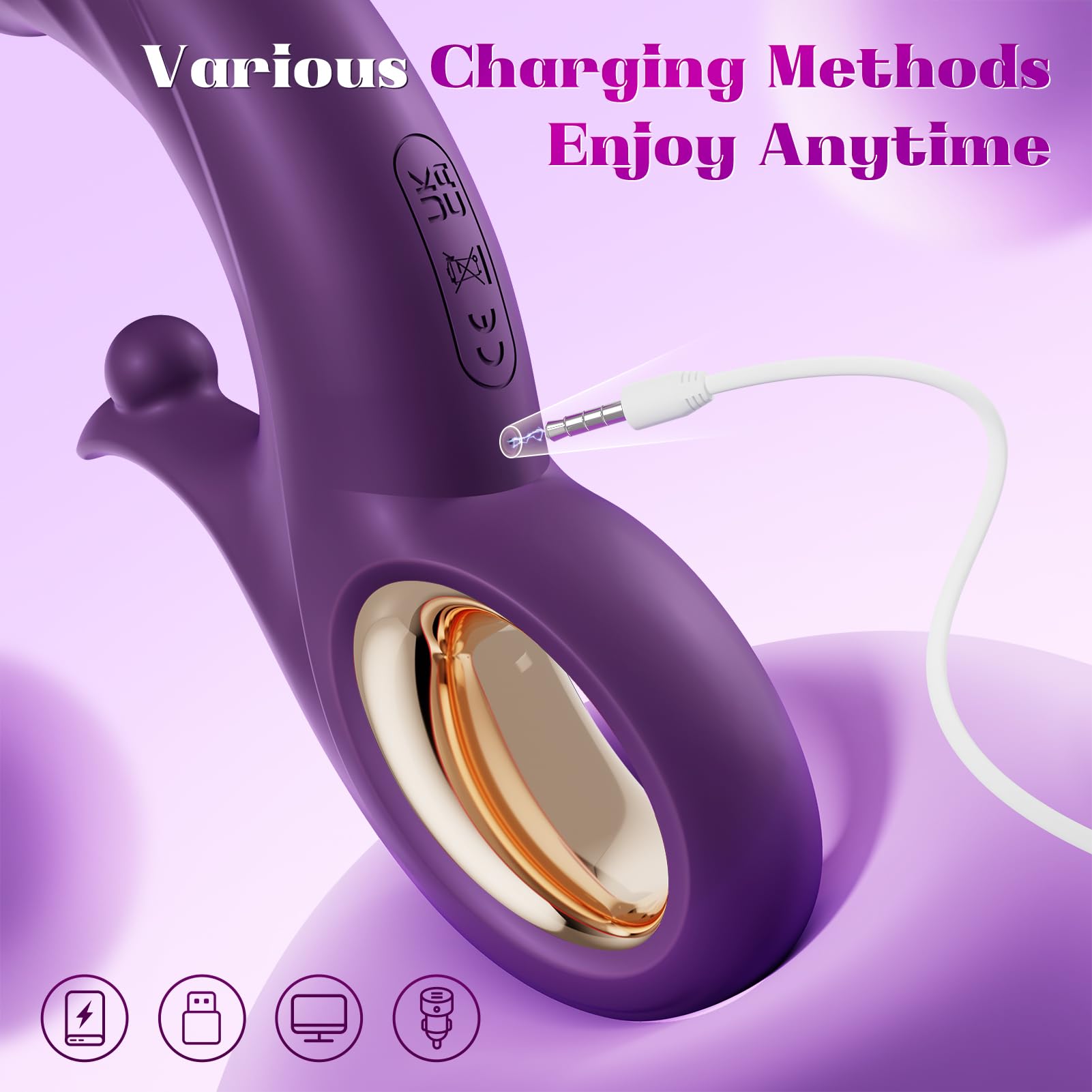 Sex Toys Thrusting Dildo for Women - Adult Toys Thrusting Vibrator with 10 Vibrating 7 Thrusting Modes, G Spot Clitoral Vibrators with Heating, Sex Toy Dildos for Adult Sex Toys & Games Toendi