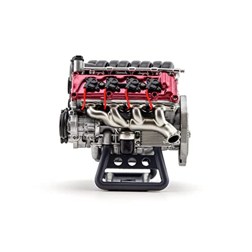 ENGINEDIY MAD RC Simulation Dynamic V8 Engine Model Kit That Works for Kids and Adults, DIY Assembly Educational Science Engine Set for RC Model Car