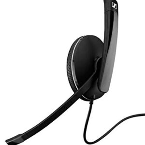 Sennheiser SC 135 USB-C (508355) - Single-Sided (Monaural) Headset for Business Professionals | with HD Stereo Sound, Noise-Canceling Microphone, & USB-C Connector (Black)