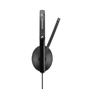 Sennheiser SC 135 USB-C (508355) - Single-Sided (Monaural) Headset for Business Professionals | with HD Stereo Sound, Noise-Canceling Microphone, & USB-C Connector (Black)