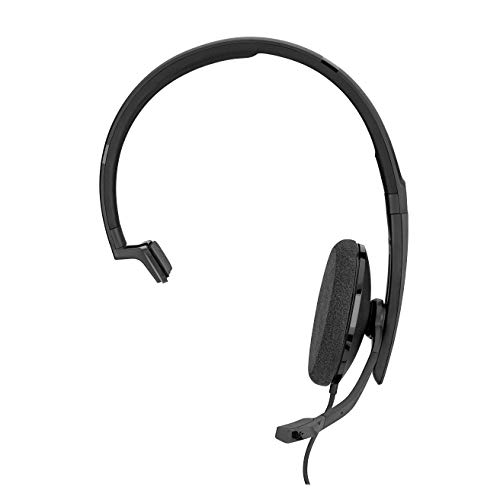 Sennheiser SC 135 USB-C (508355) - Single-Sided (Monaural) Headset for Business Professionals | with HD Stereo Sound, Noise-Canceling Microphone, & USB-C Connector (Black)