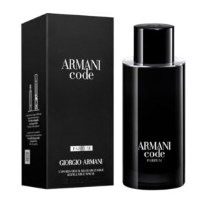 giorgio armani code parfum - refillable for men - 4.2 oz edp spray