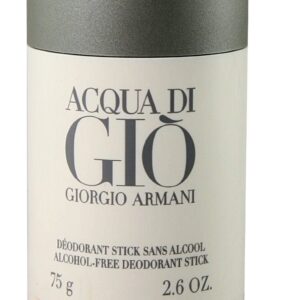 Acqua di Gio by Giorgio Armani for Men 2.6 oz Deodorant Stick Alcohol-Free