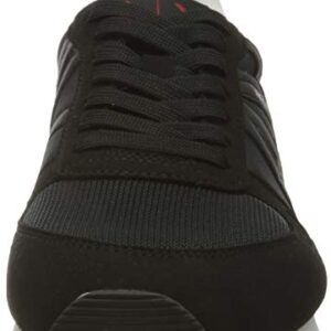 A|X Armani Exchange Men's Low-top Sneakers, Black, 13