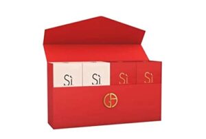 giorgio armani si perfume for women variety 4 piece miniature gift set