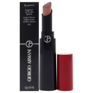 giorgio armani lip power longwear vivid color lipstick - 102 romanza lipstick women 0.11 oz