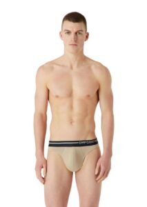 emporio armani men's side logo brief, rope