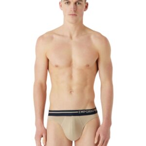 Emporio Armani Men's Side Logo Brief, Rope