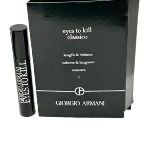 Giorgio Armani Mascara Eyes To Kill Classico Length & Volume - MINI TRAVEL SIZE - SMALL 2 ML 0.06 FL OZ