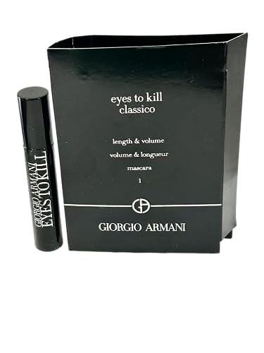 Giorgio Armani Mascara Eyes To Kill Classico Length & Volume - MINI TRAVEL SIZE - SMALL 2 ML 0.06 FL OZ