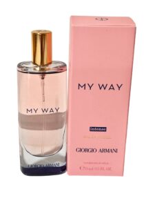 giorgio armani my way intense eau de parfum spray for women, 0.5 ounce