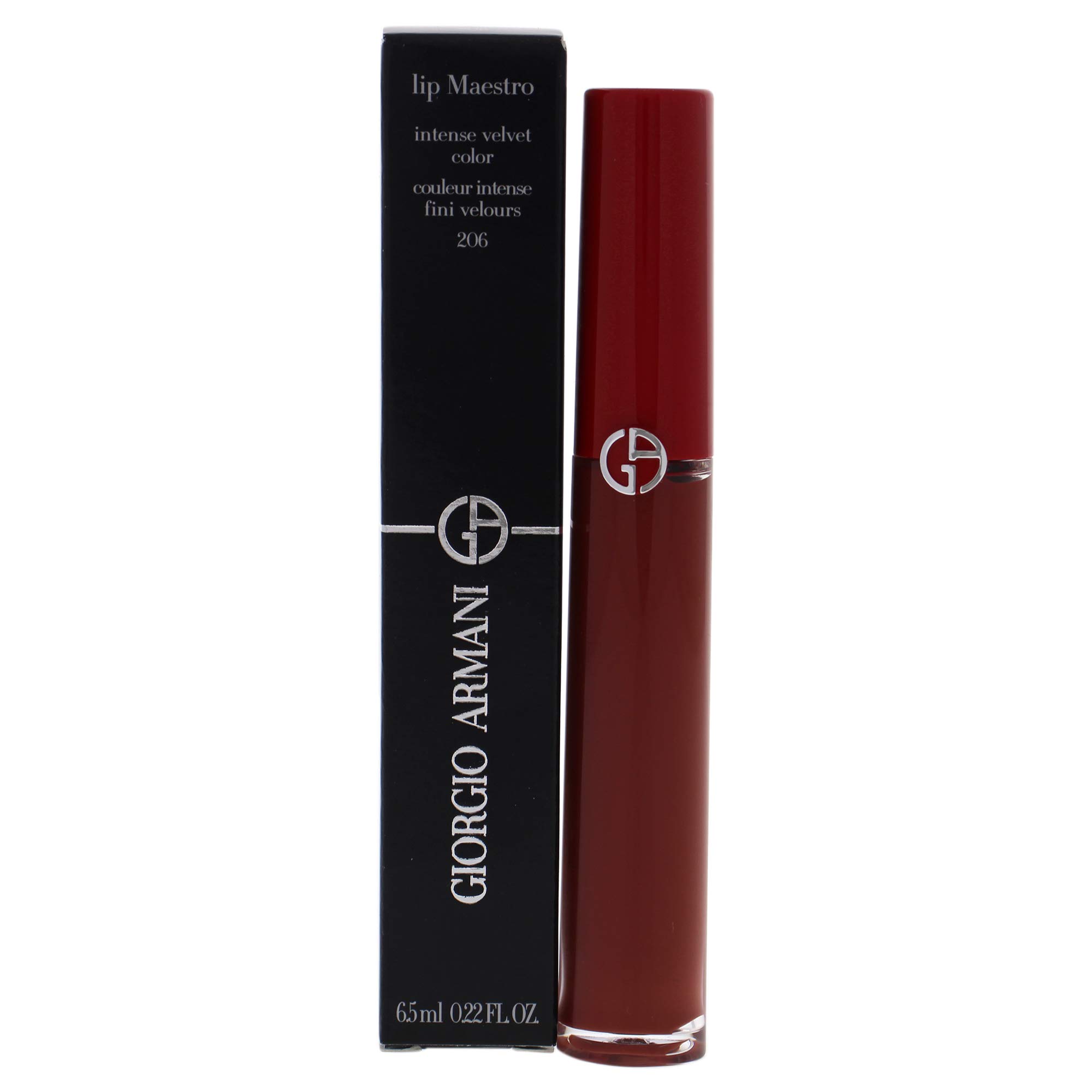 Giorgio Armani Lip Maestro Intense Velvet Color - 206 Cedar Women Lipstick 0.22 oz